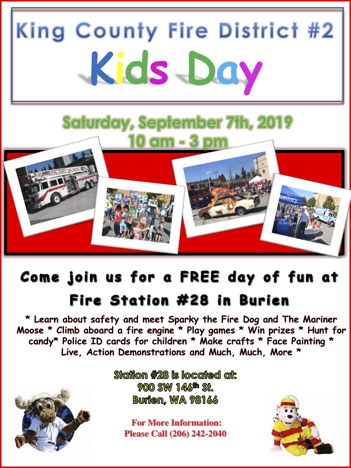 Firefighters hold FREE ‘Kids’ Day’ this Saturday, Sept. 7 | The White ...