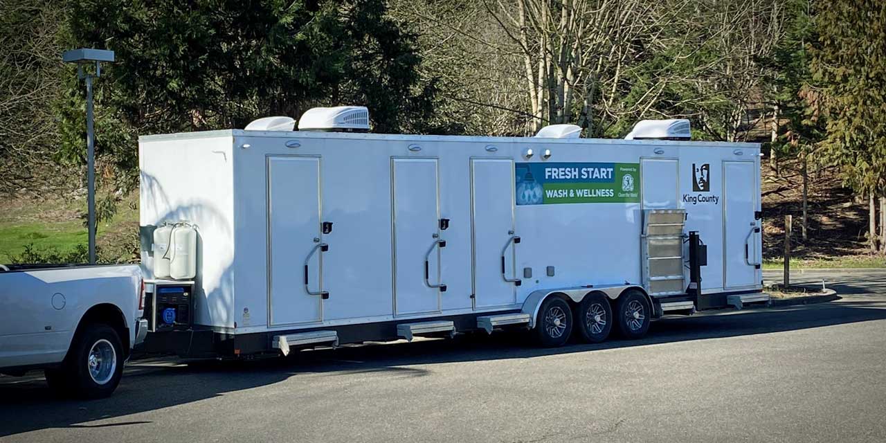 Mobile shower service for people experiencing homelessness launched ...