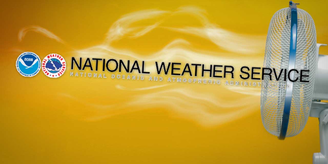 With hot temps expected this weekend, National Weather Service issues ...